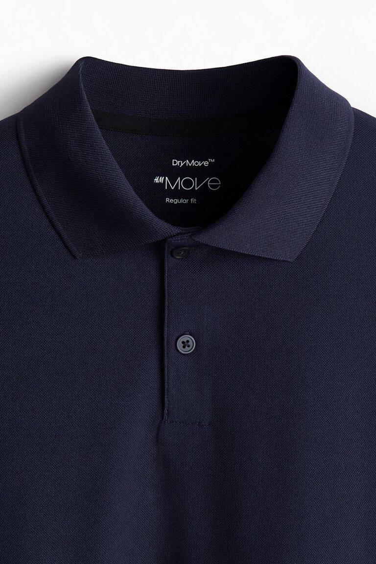 Regular Fit Piqué sports top