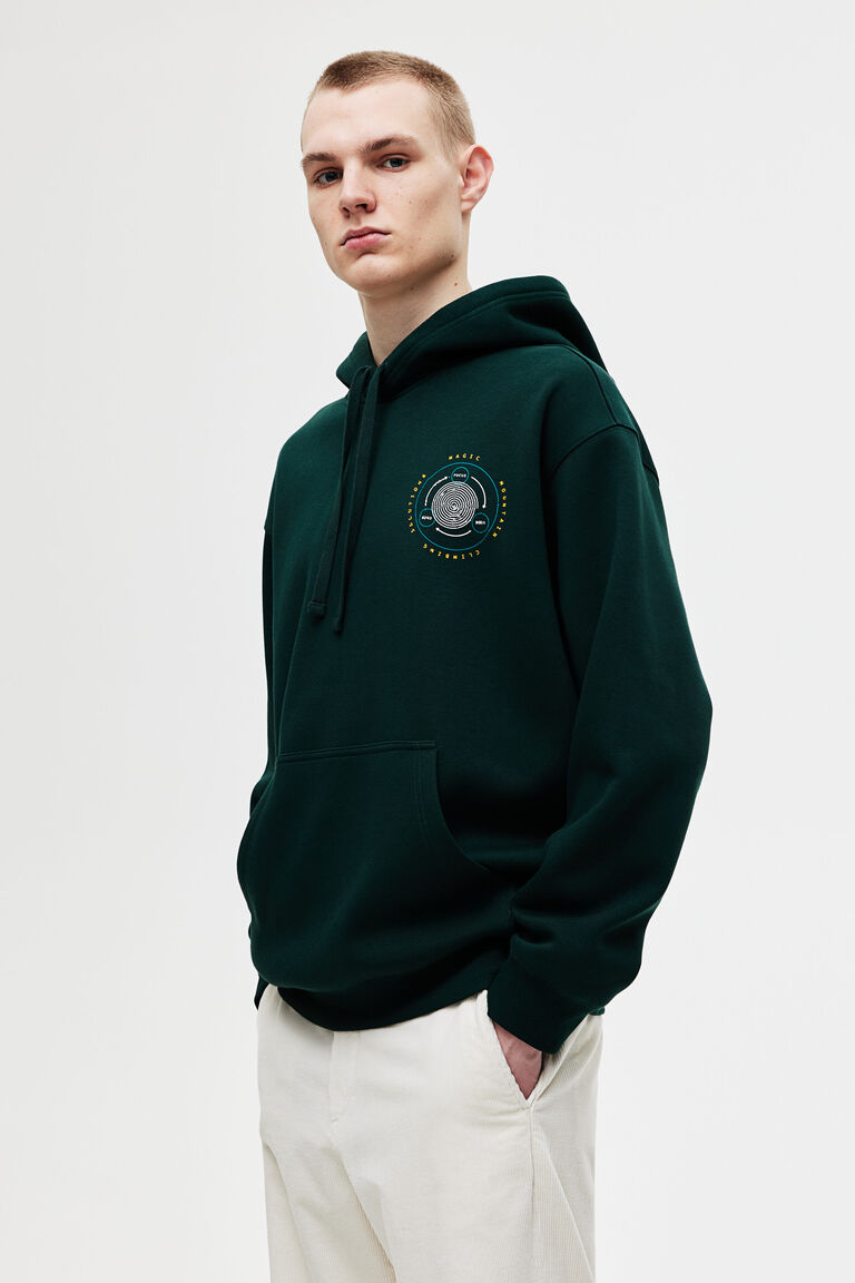 Loose Fit Printed hoodie
