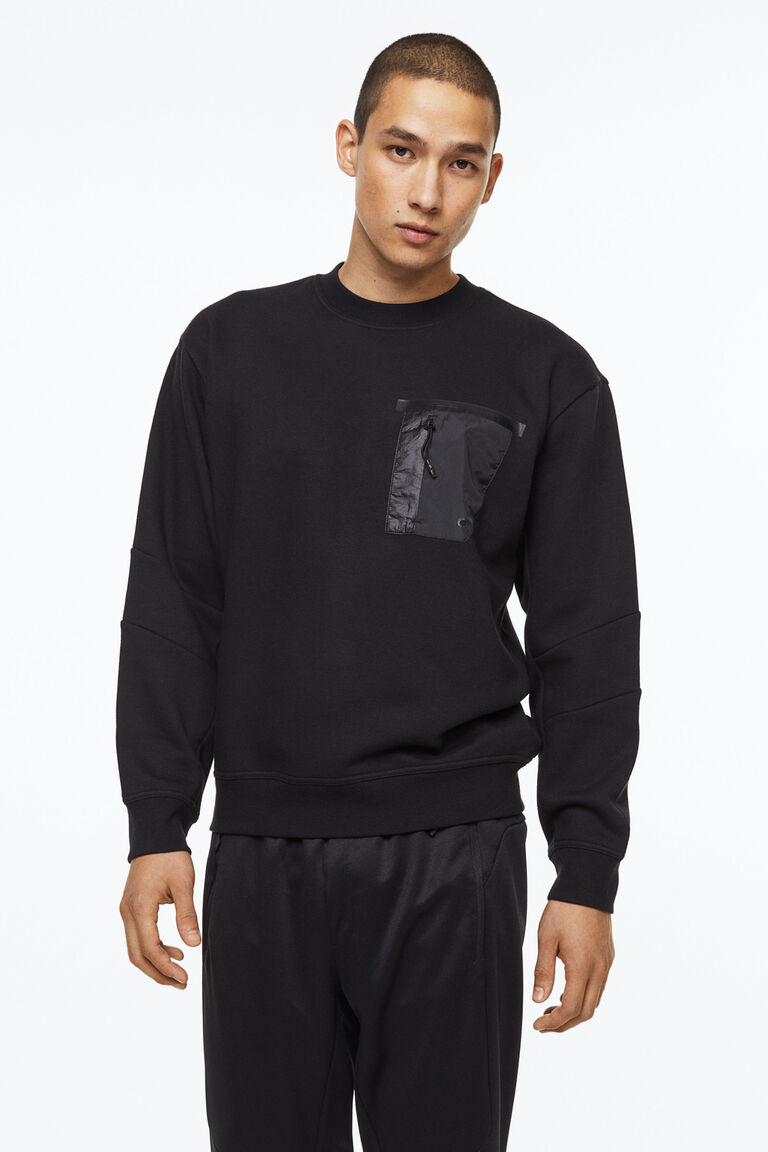 Oversized sports sweatshirt in DryMove™