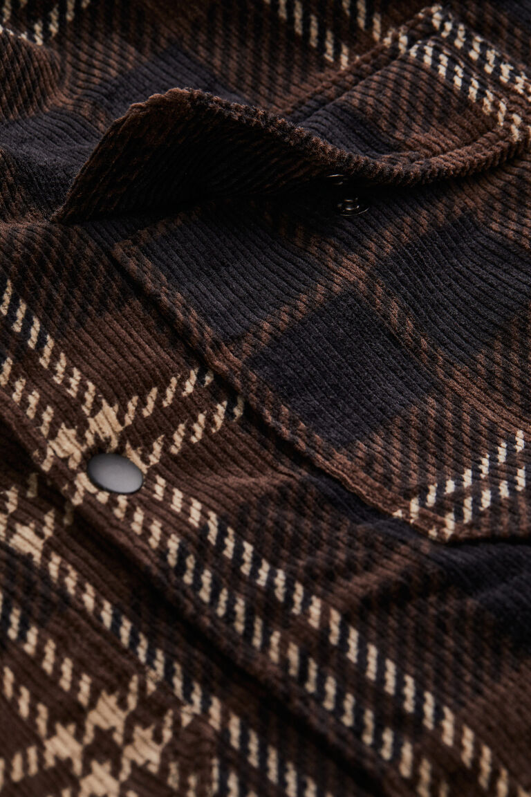 Relaxed Fit Padded shacket