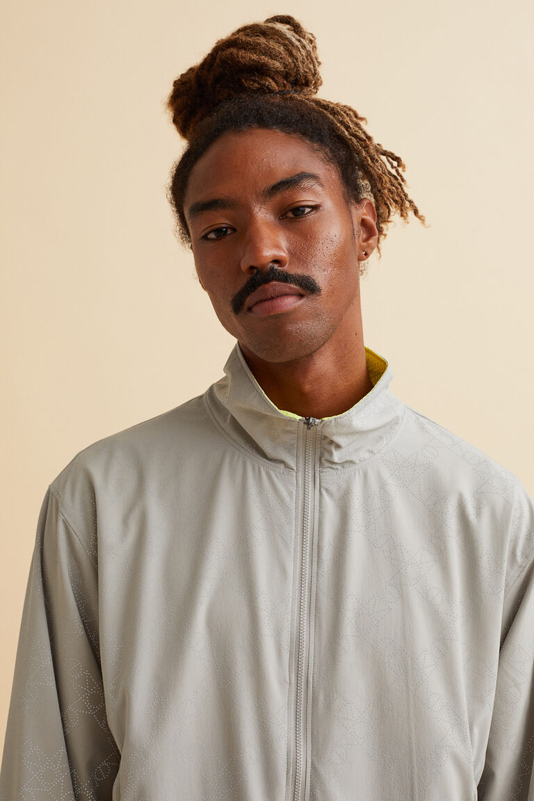 Relaxed Fit Reversible track jacket