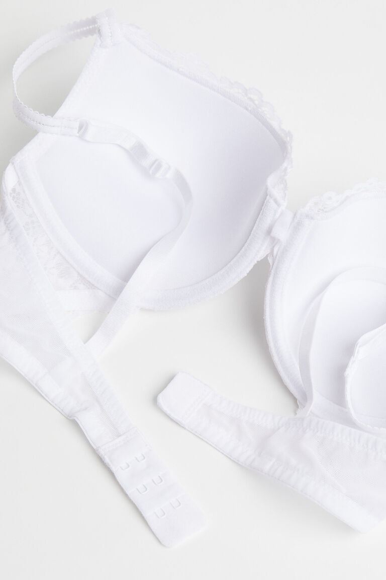 Lace push-up bra