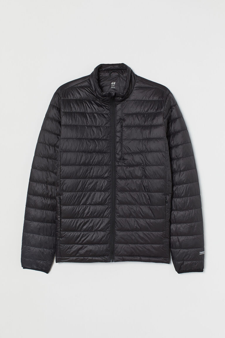 Track puffer jacket