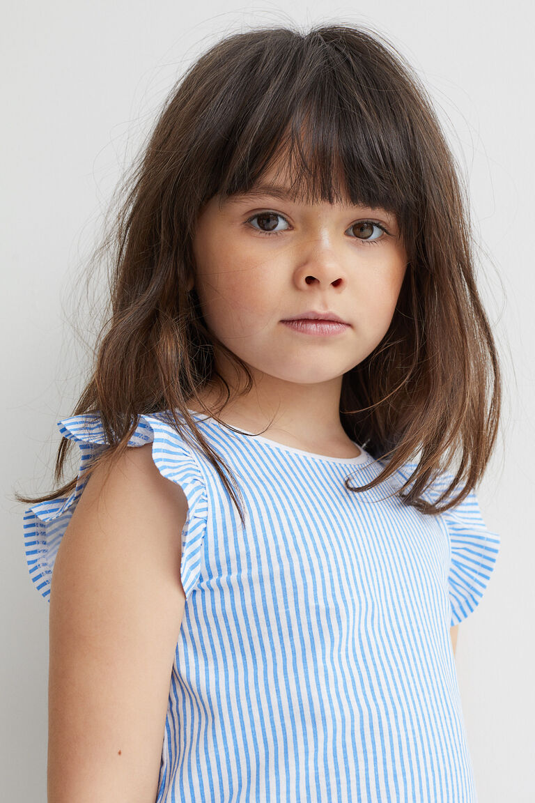 3-pack flutter-sleeved tops