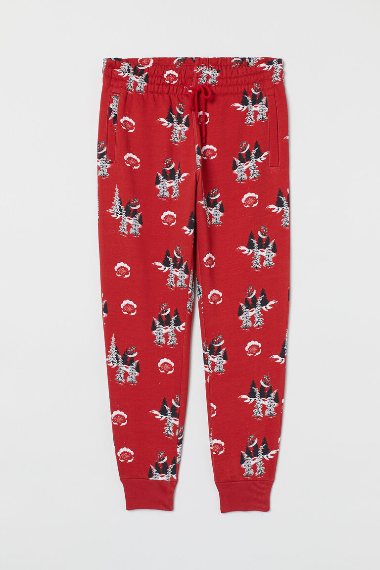Patterned joggers