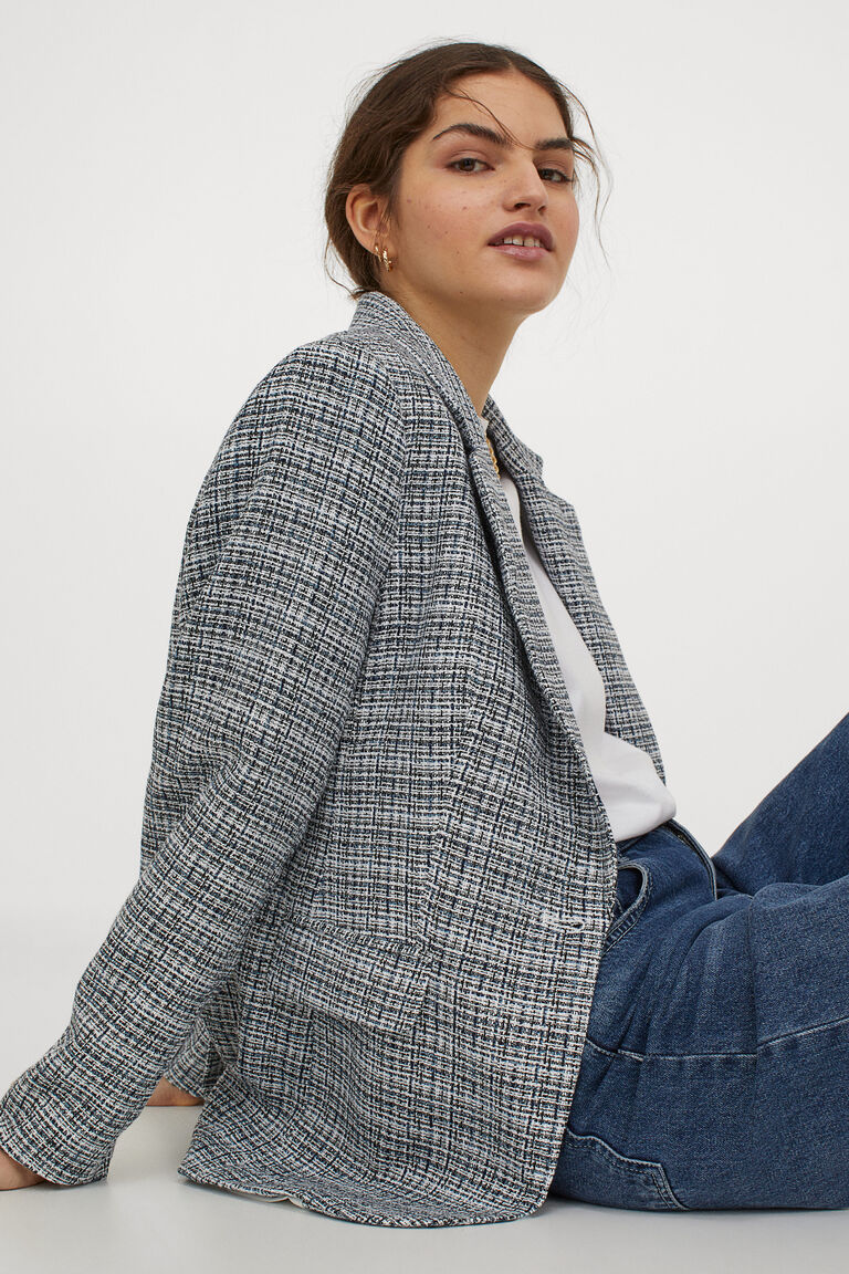 Bouclé blazer