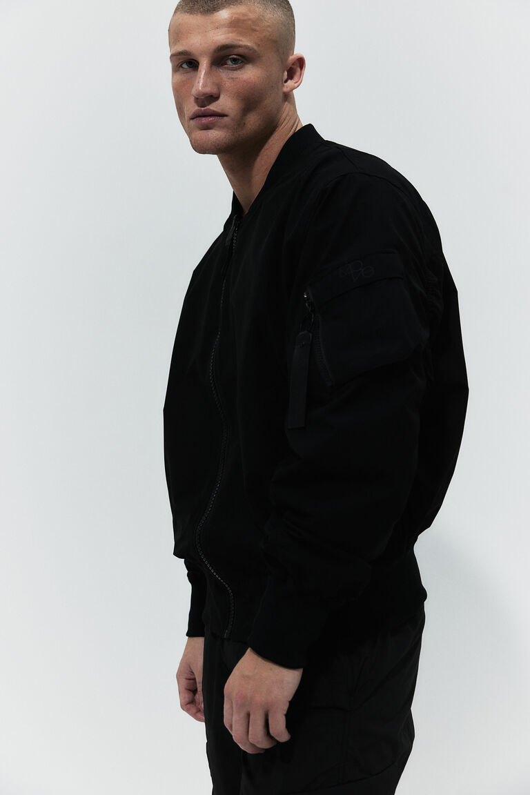 Loose Fit Reversible bomber jacket