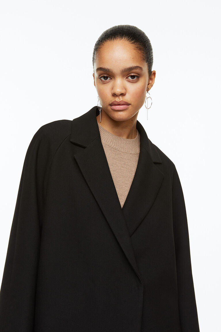 Double-breasted coat