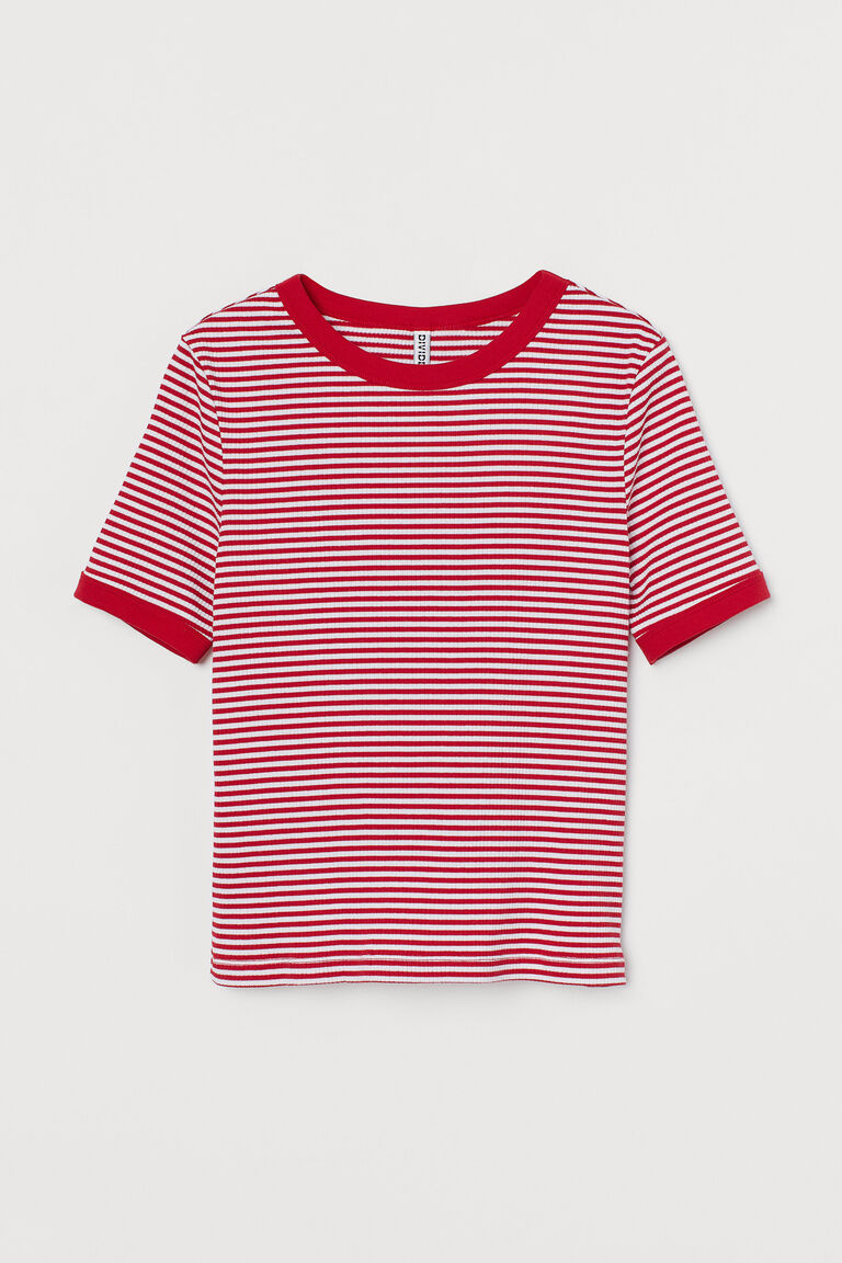 Ribbed T-shirt