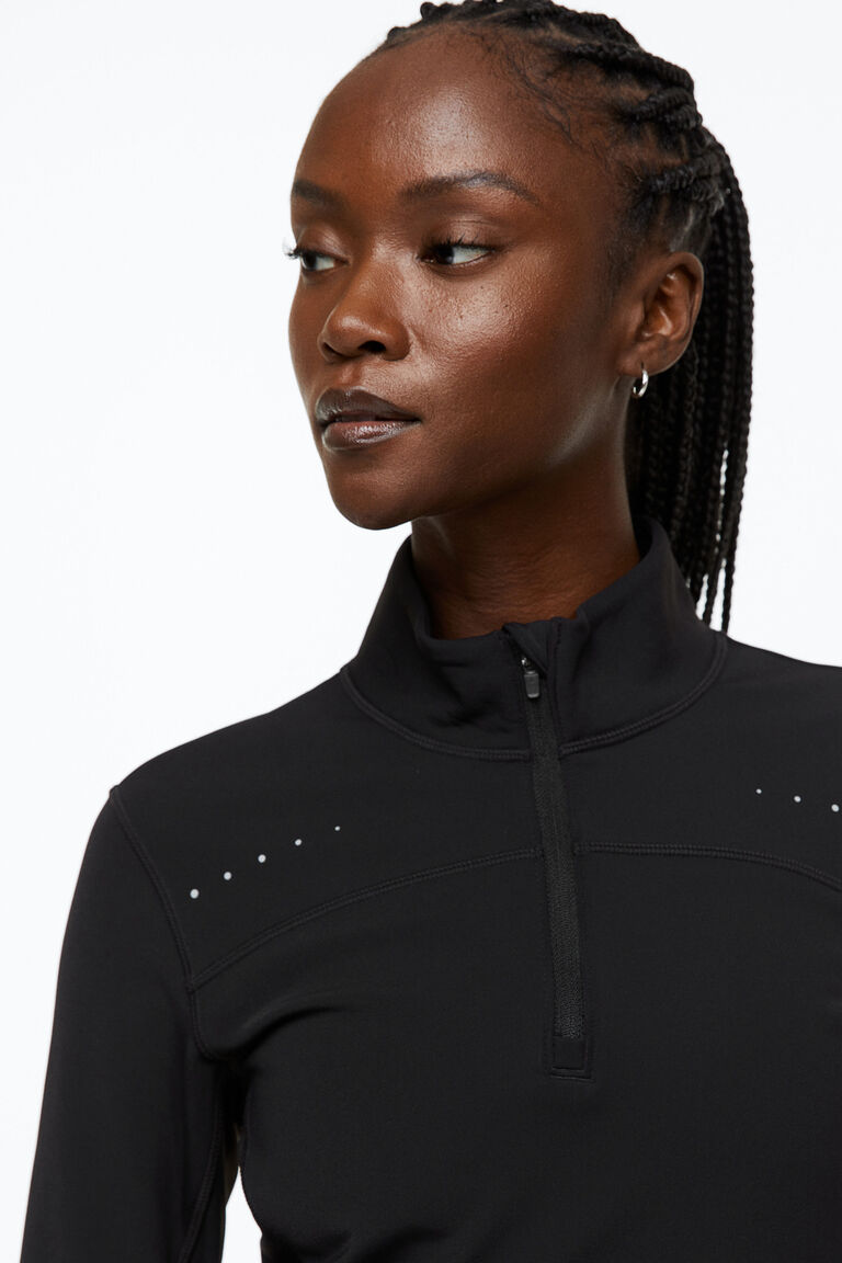 Warm running top in DryMove™