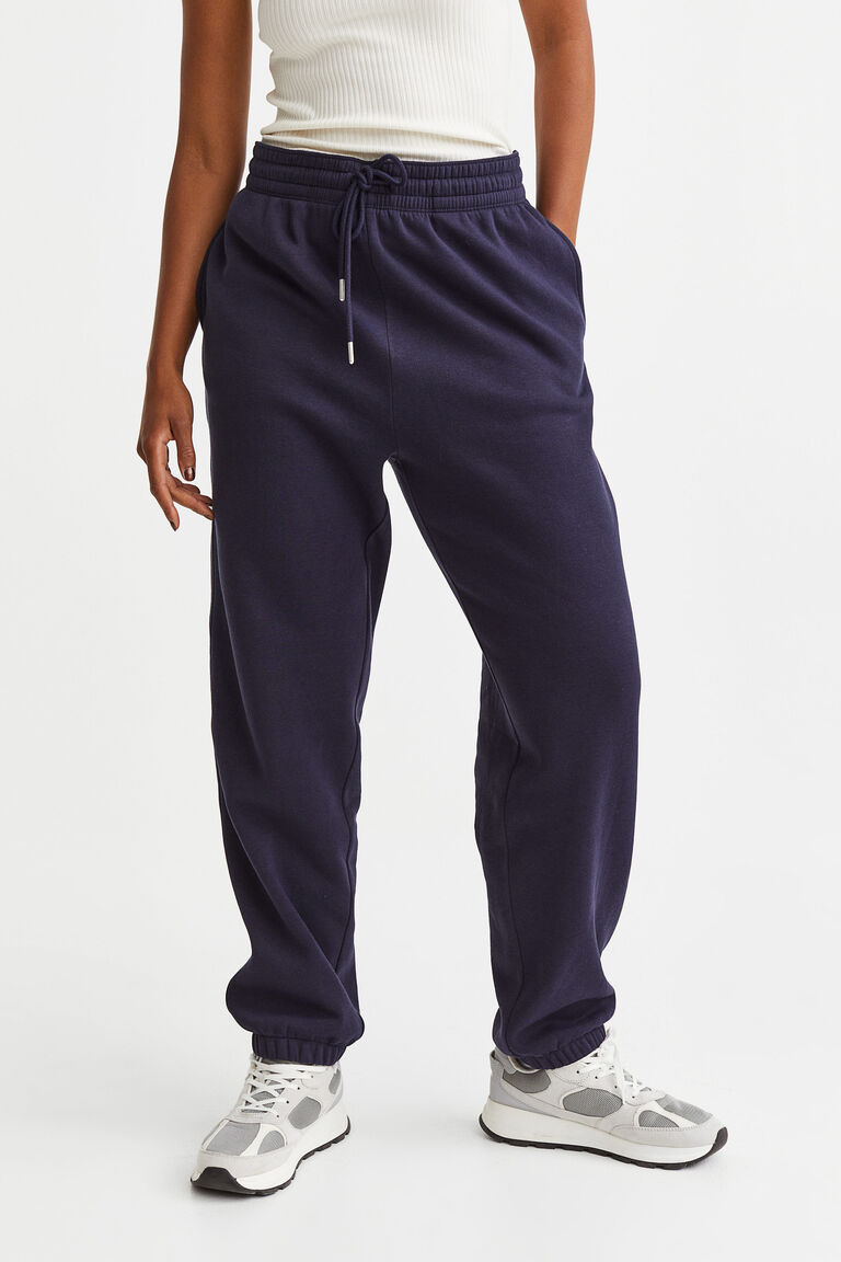 Cotton-blend sweatpants