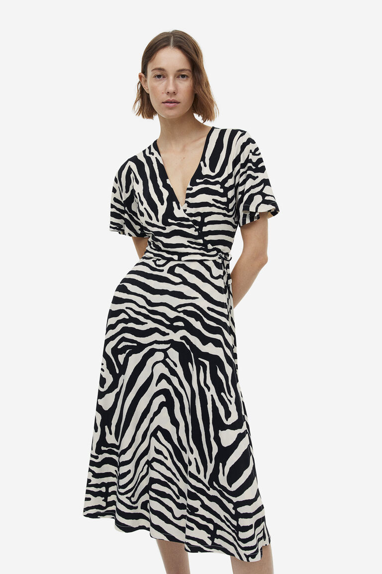 Jersey wrap dress