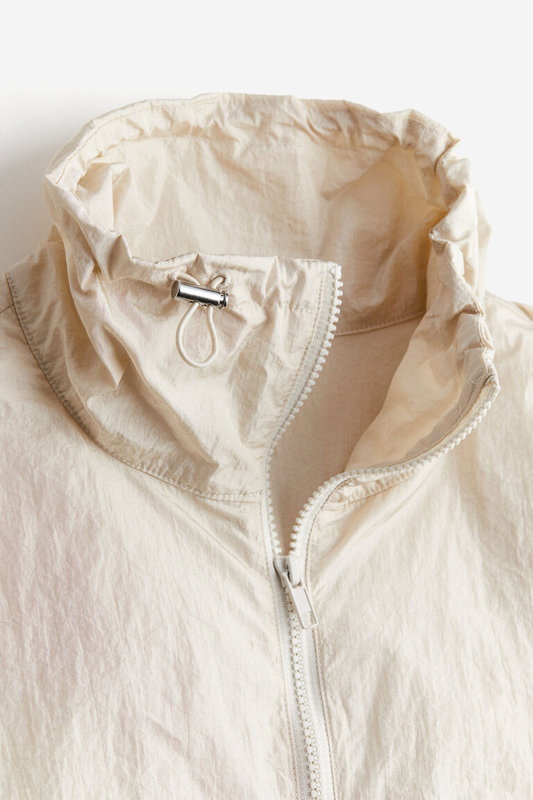 Parachute bomber jacket