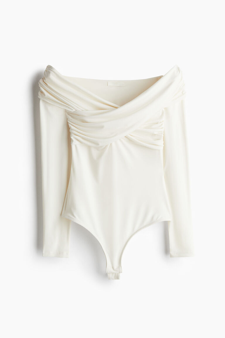 Draped thong body