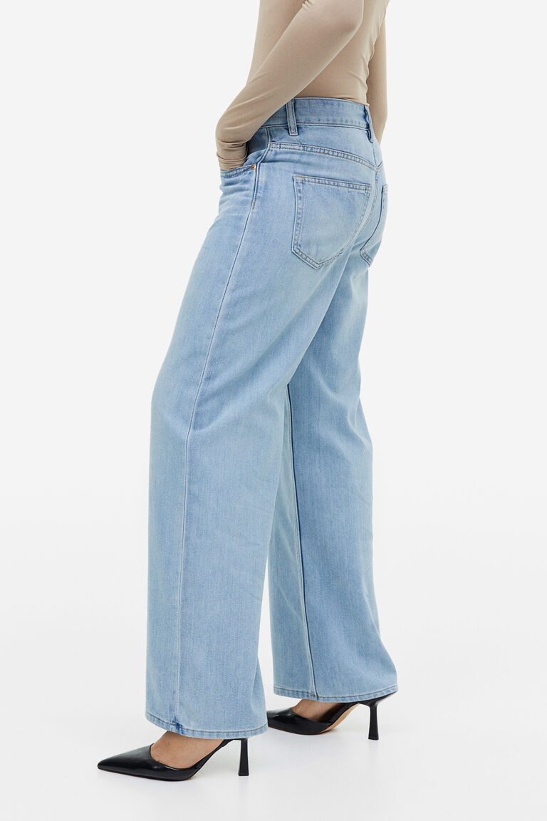 Wide Low Jeans