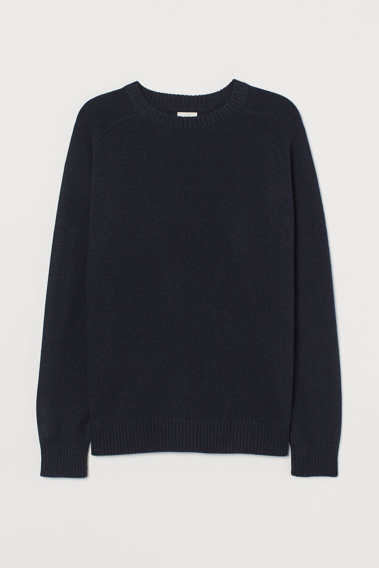 Wool-blend jumper