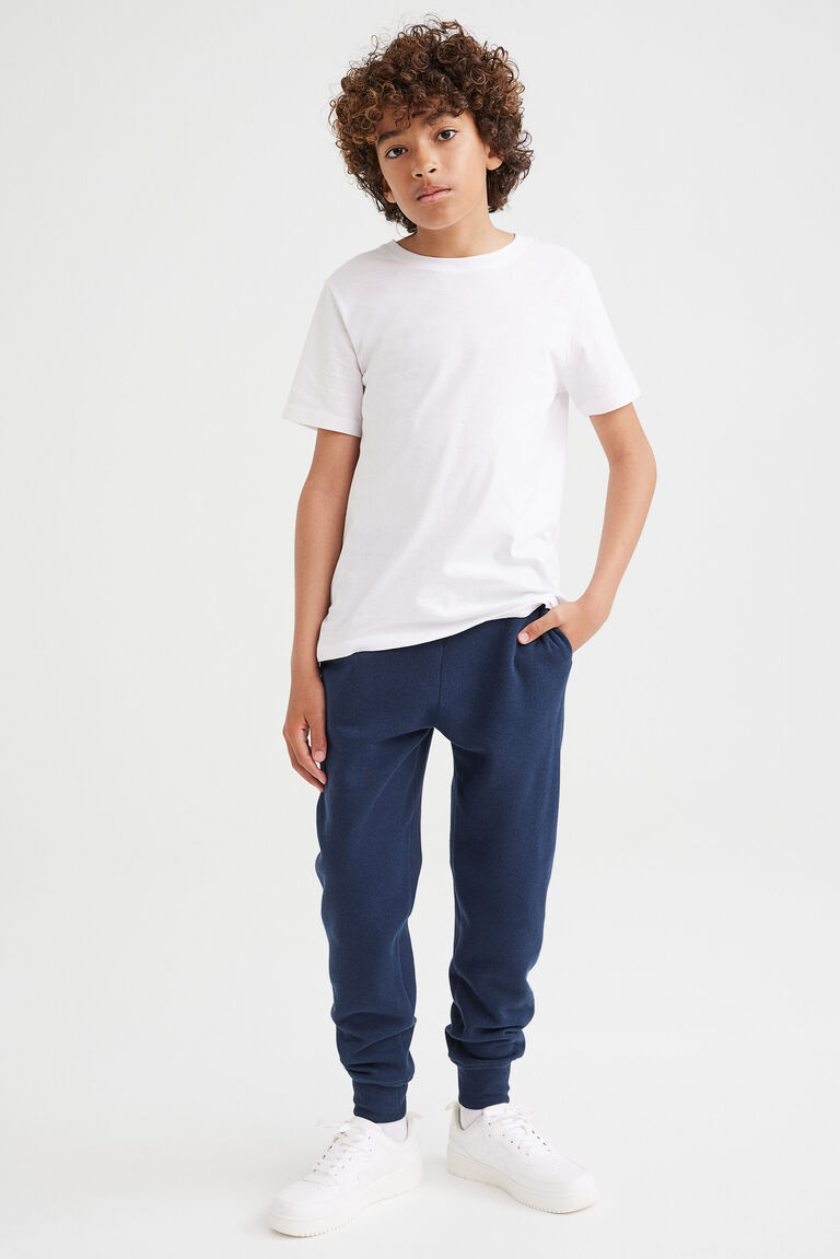 Brushed-inside joggers