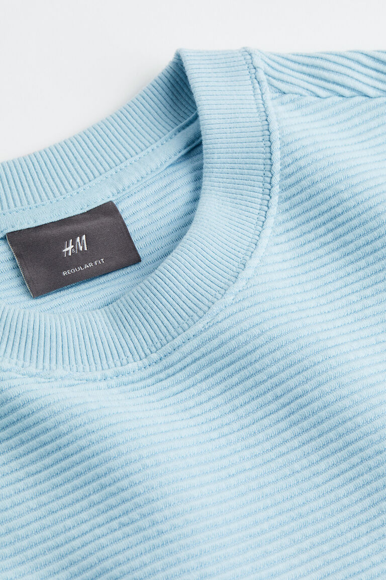 Regular Fit Ribbed sweatshirt