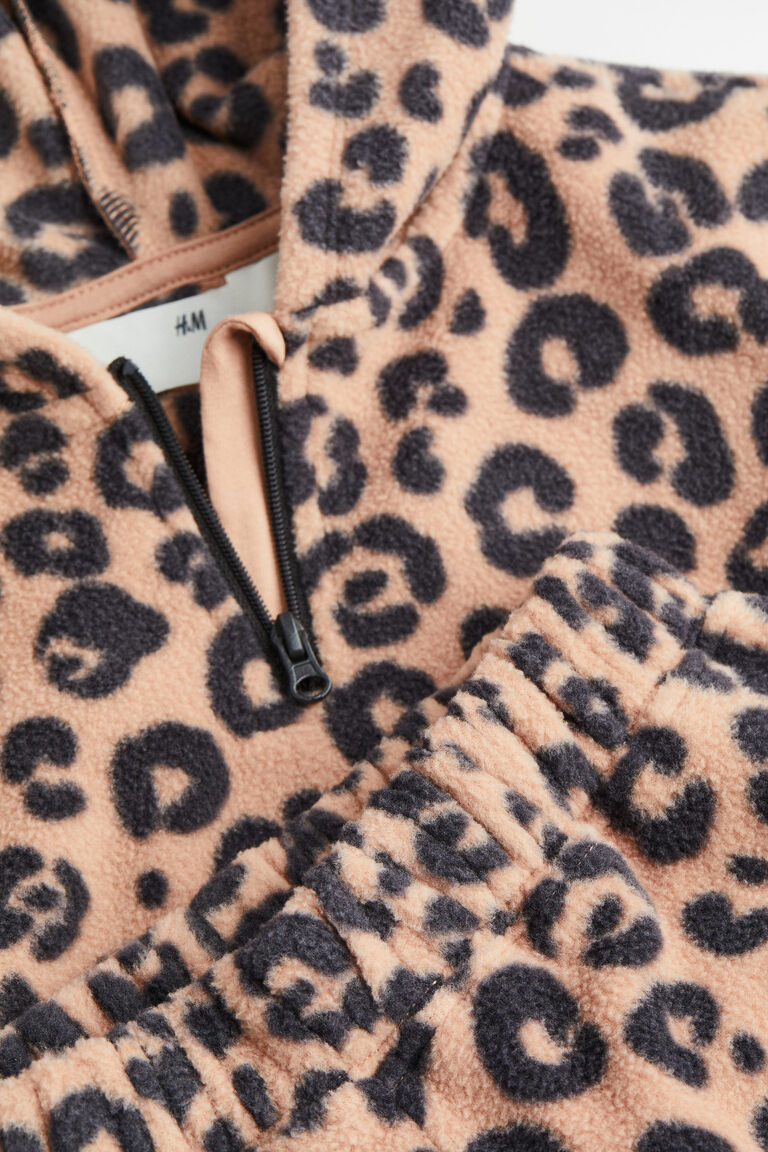 2-piece patterned fleece set