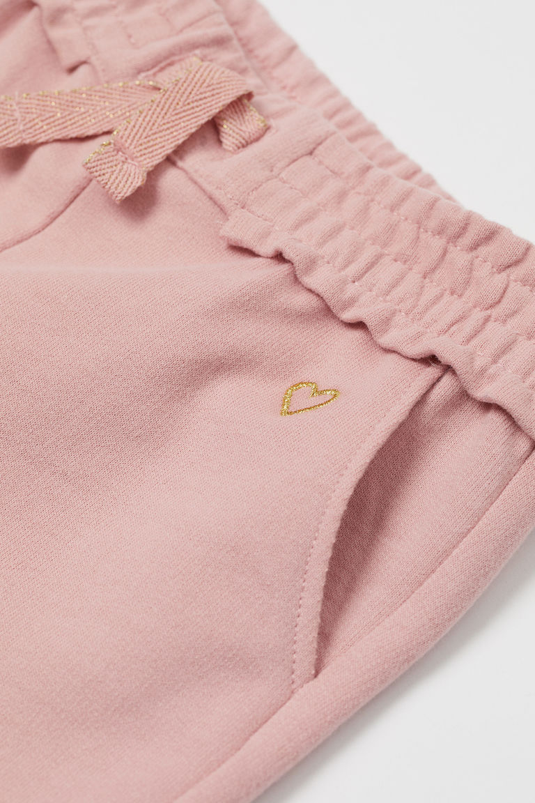 Joggers with embroidery