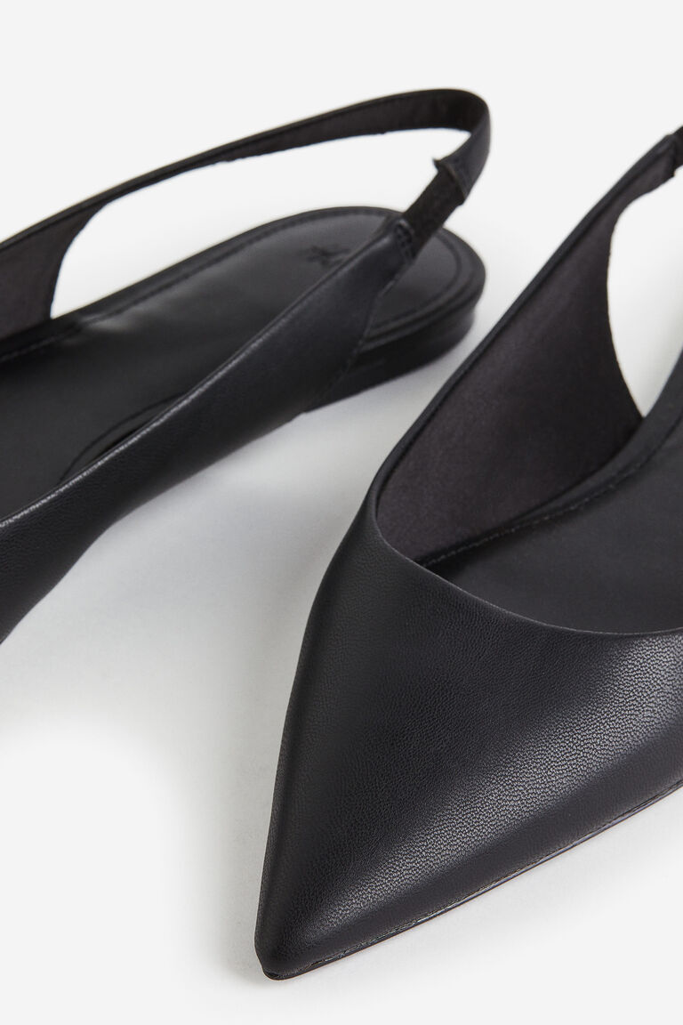 Slingback ballet pumps