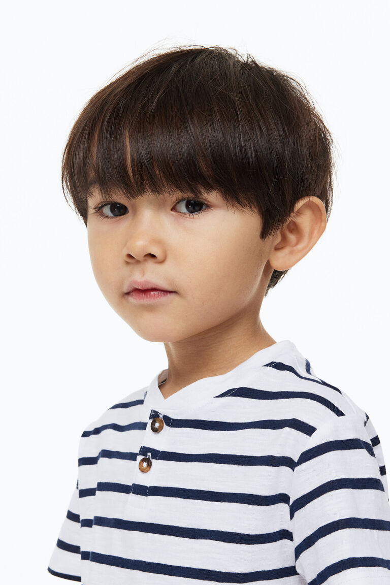 3-pack Henley tops