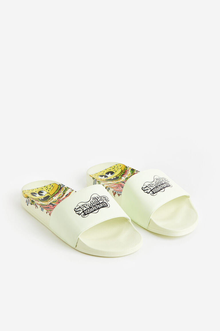 Printed pool sliders