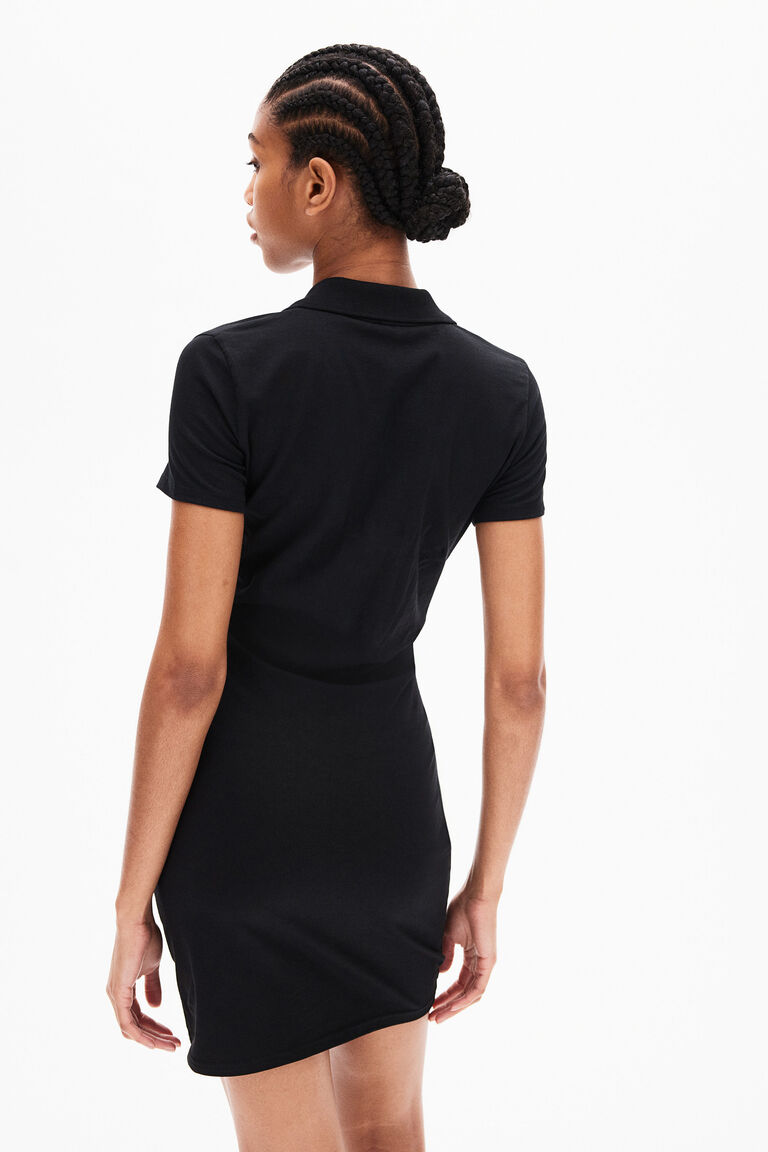Bodycon polo dress