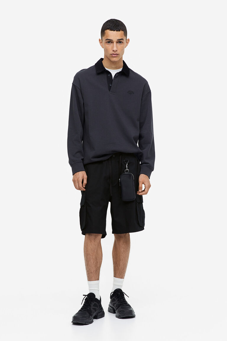 Relaxed Fit Ripstop cargo shorts