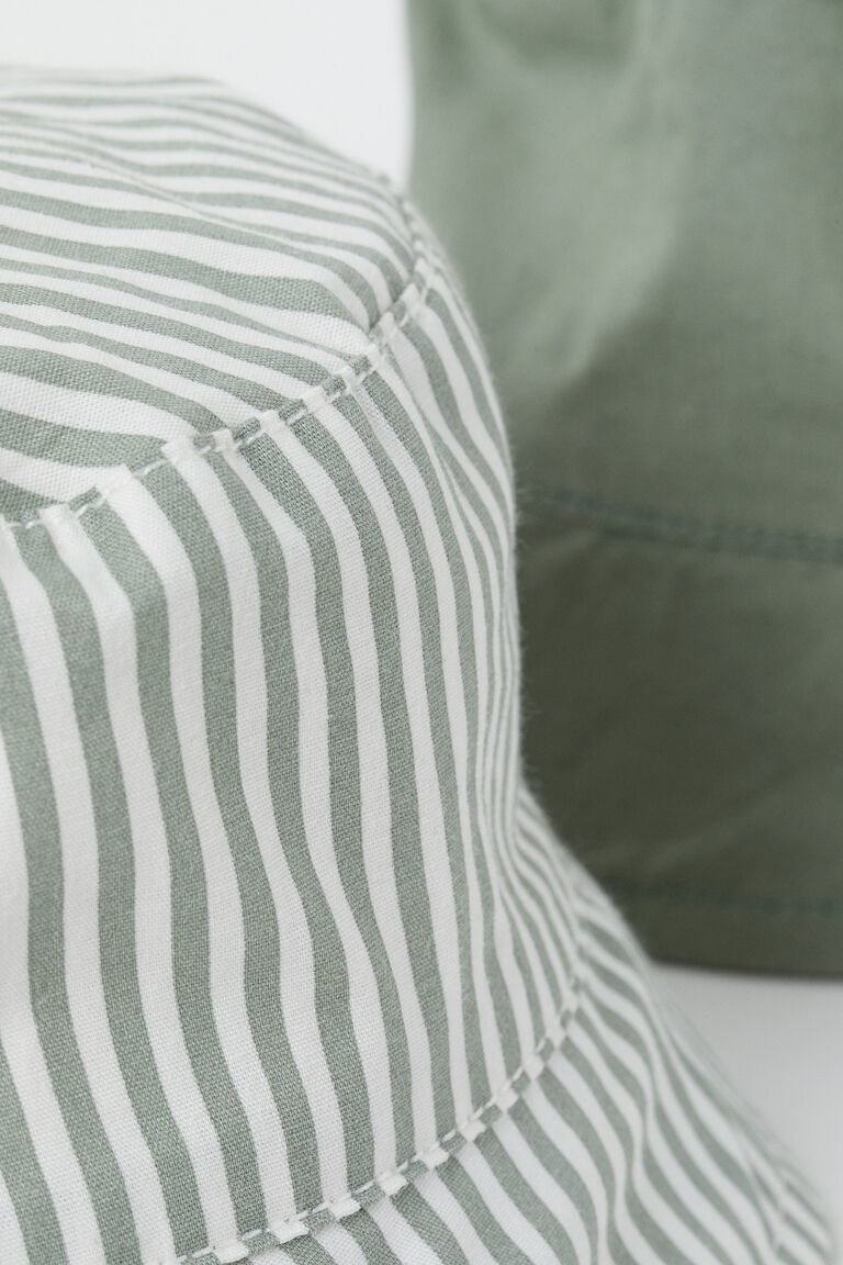 2-pack cotton sun hats