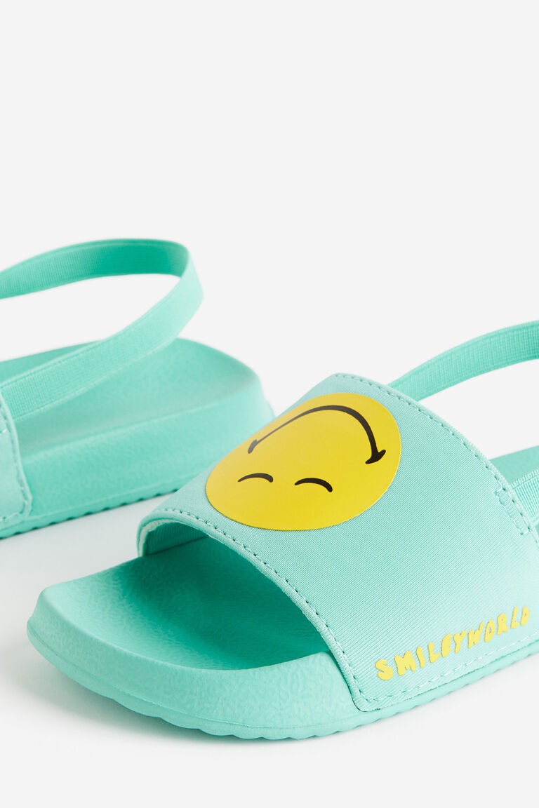 Printed pool shoes