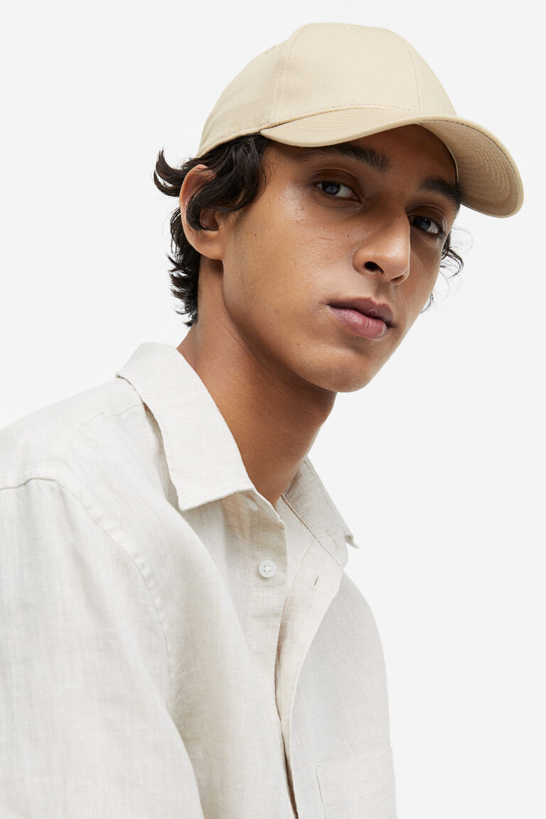 Cotton twill cap
