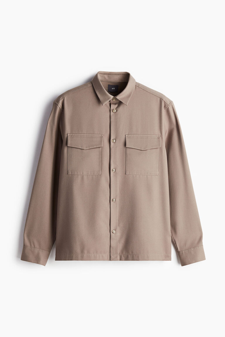 Regular Fit Utility overshirt