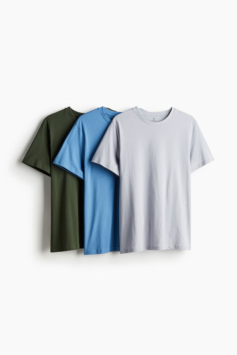 3-pack Regular Fit T-shirts