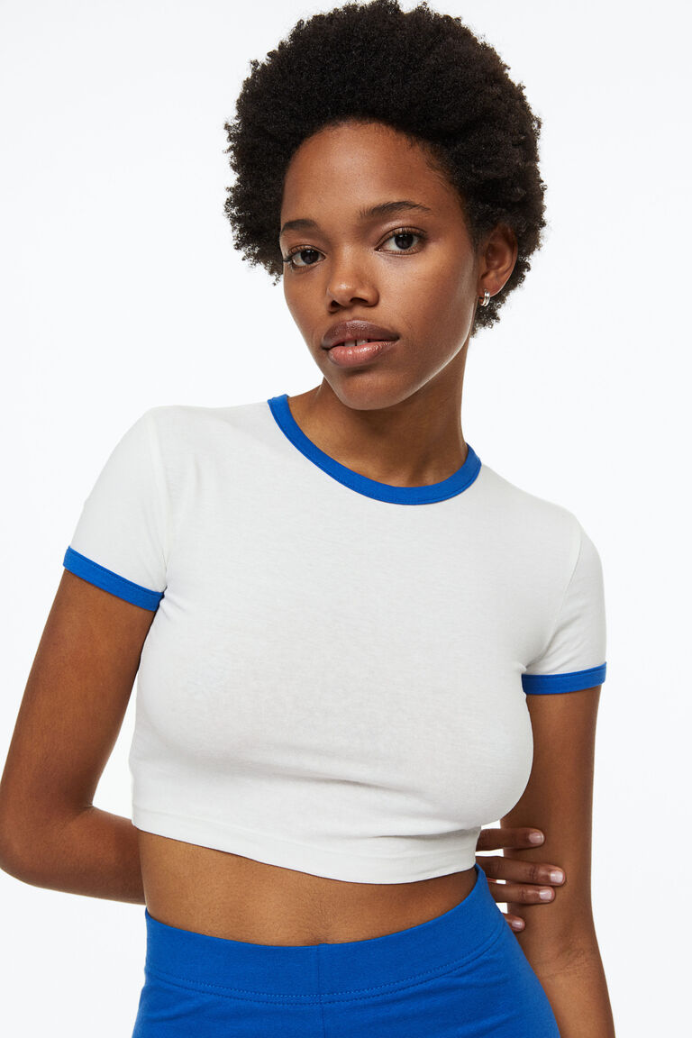 2-pack cropped tops
