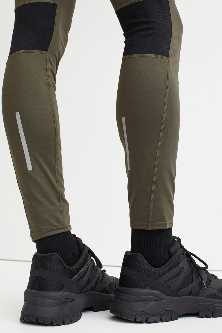 Fast-drying running tights