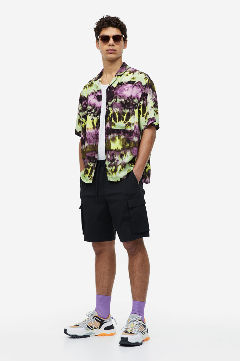 Relaxed Fit Patterned resort shirt