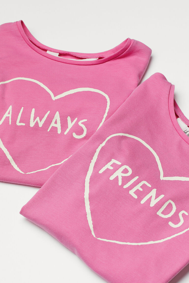 2-pack Best Friend tops