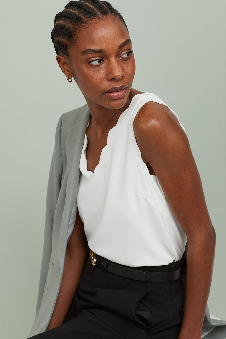 Sleeveless Blouse