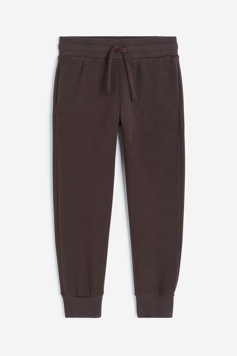 Brushed-inside joggers