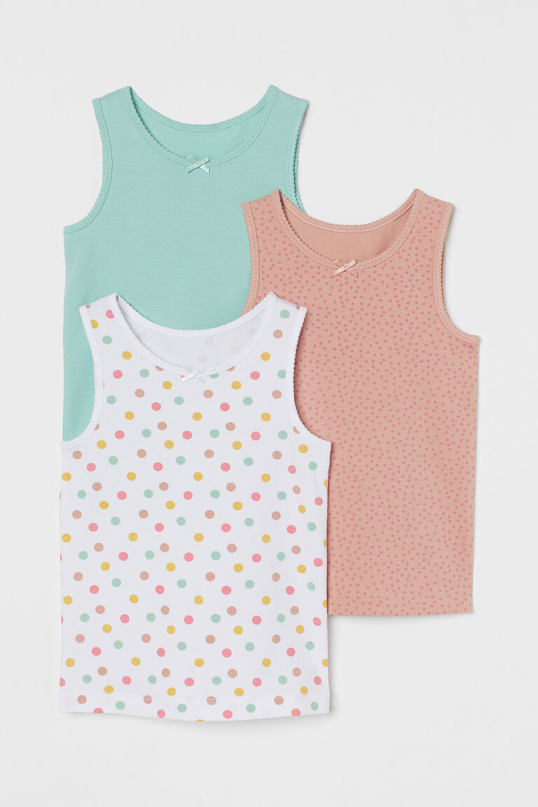 3-pack vest tops
