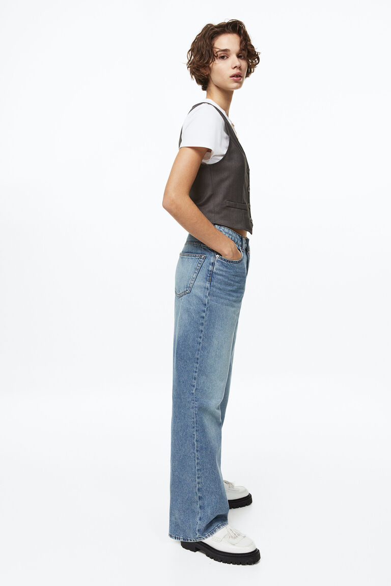 90s Baggy High Jeans