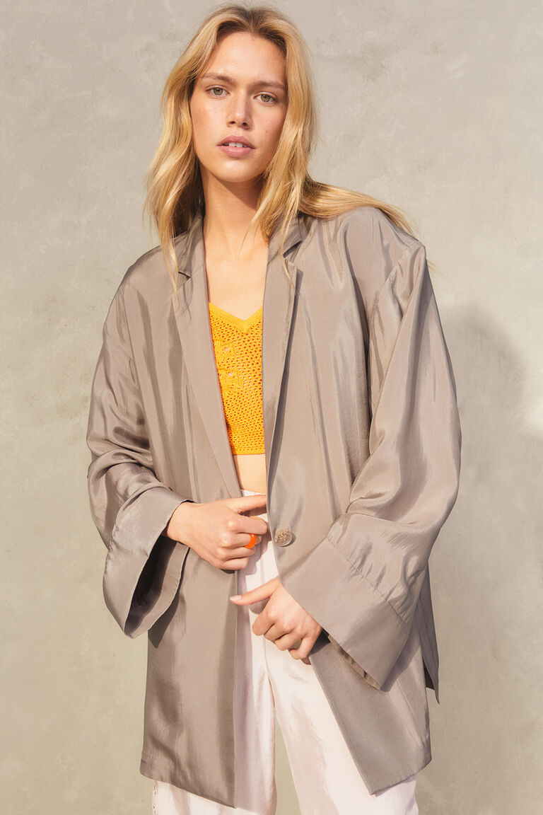 Single-breasted jacket