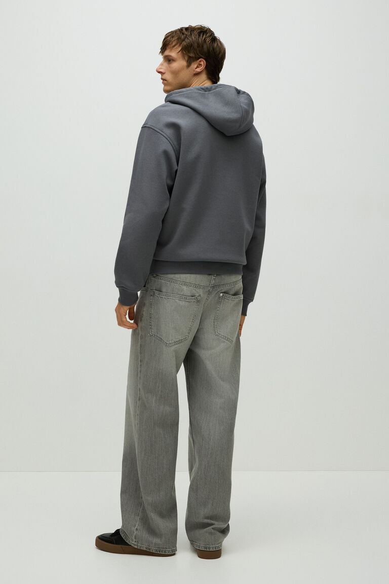 Loose Fit Zip-through hoodie