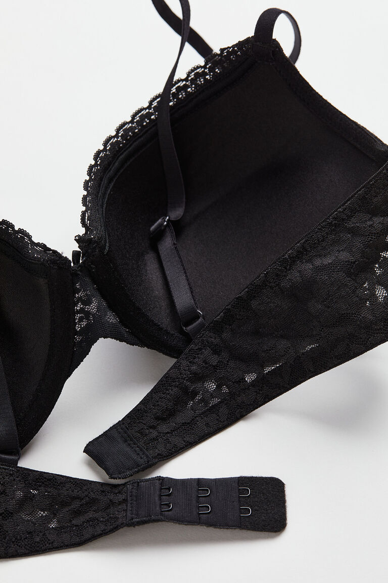 2-pack lace push-up bras