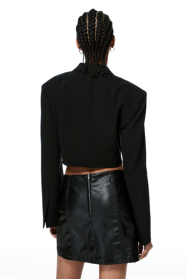 Cropped blazer