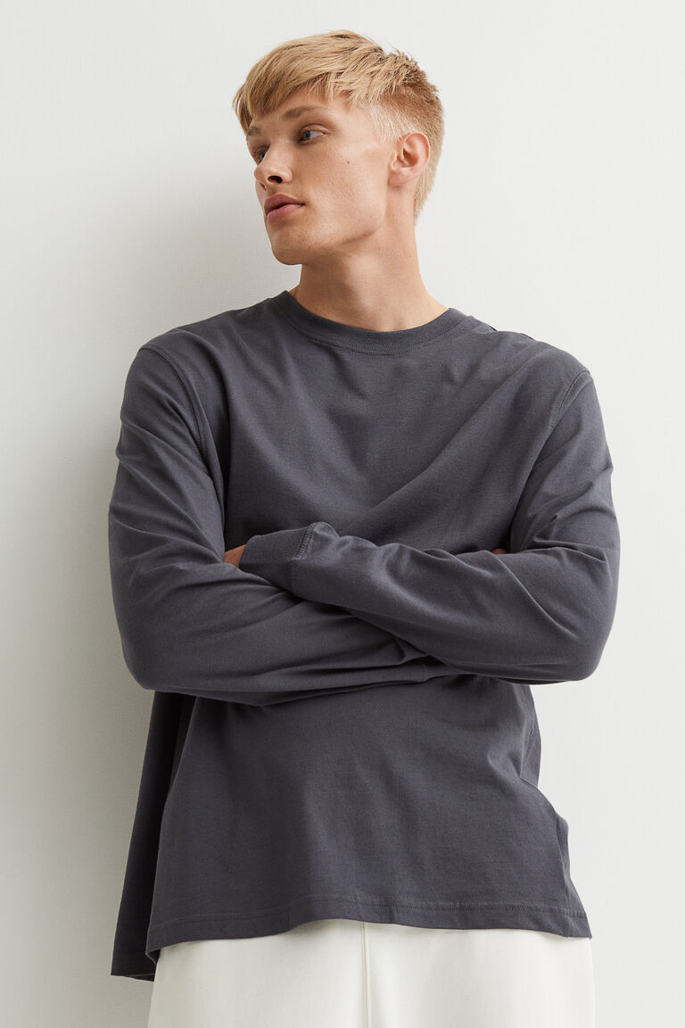 Relaxed Fit Jersey top