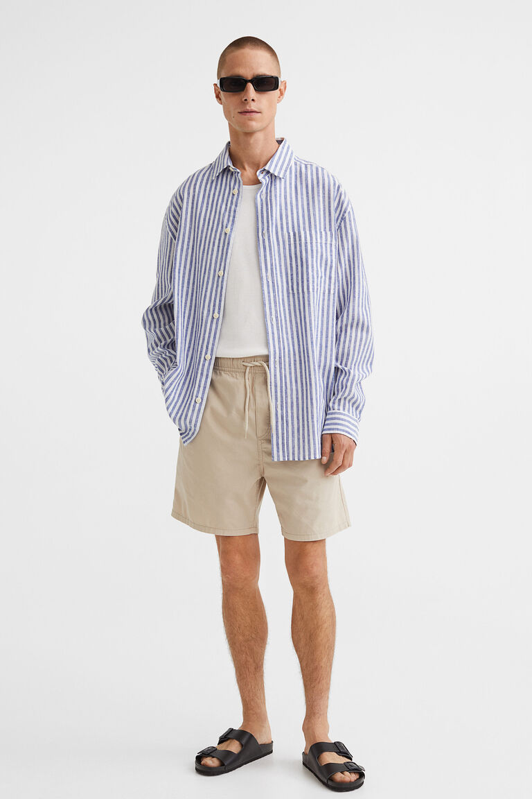 Regular Fit Cotton shorts