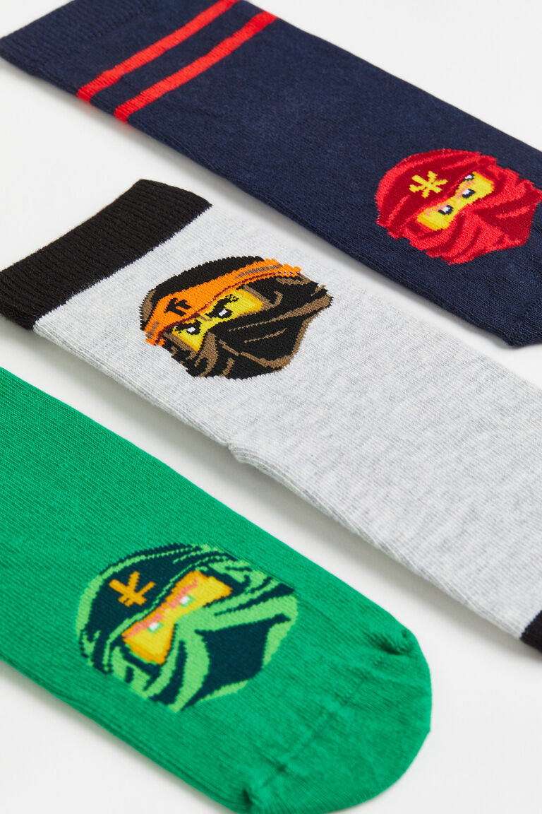 5-pack patterned socks