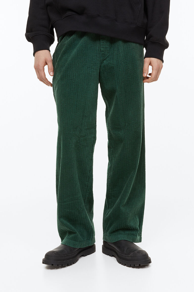Loose Fit Corduroy trousers